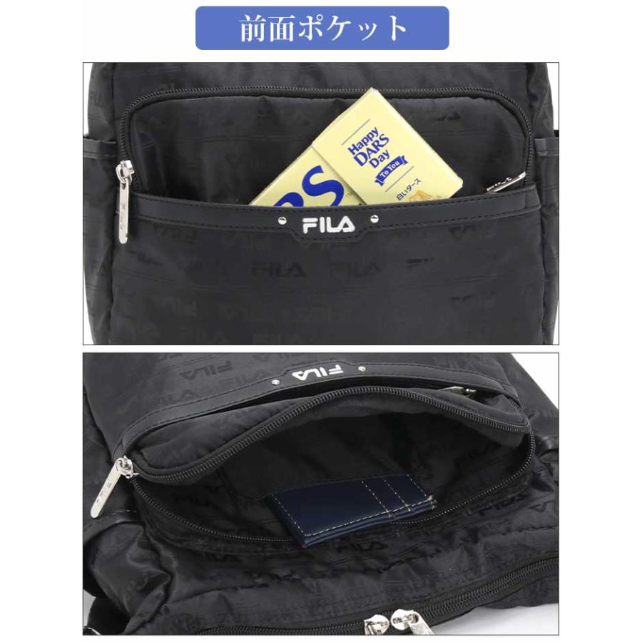 FILA（フィラ） ショルダーバッグ レディース 斜め掛けバッグ ママバッグ マザーズバッグ 総柄 上品 軽量 A5 フラワー 7693 ...