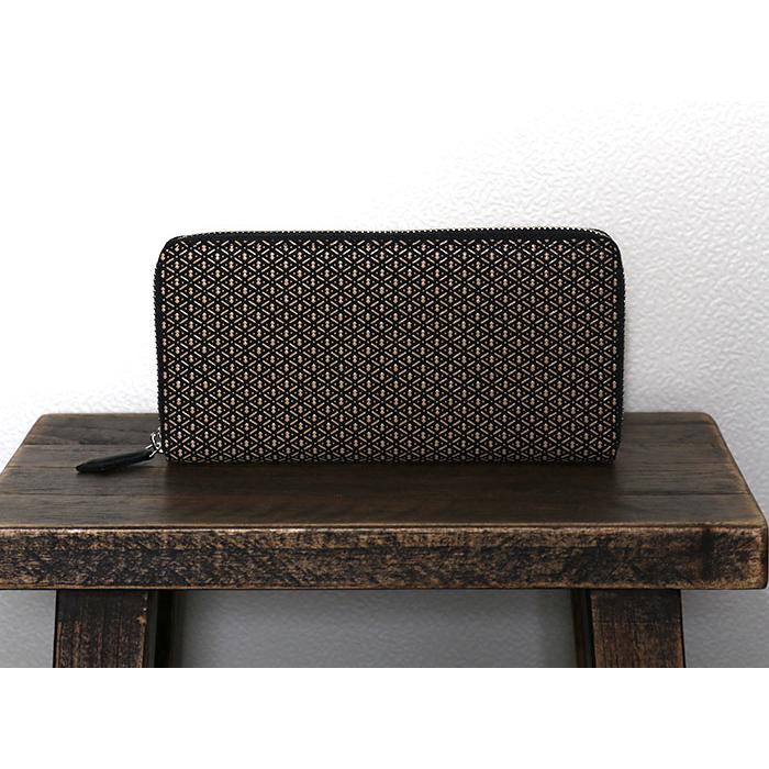 印傳屋（INDEN-YA） 財布 甲州印伝 束入 メンズ 長財布 ロング