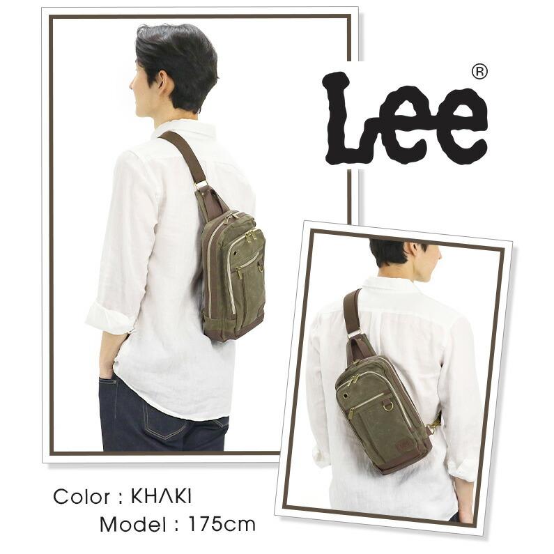 Lee リー ボディバッグ メンズ レディース ボディ 斜め掛け 肩掛け ビンテージ風 ワンショルダー A5 320-4033 : バッグ ...