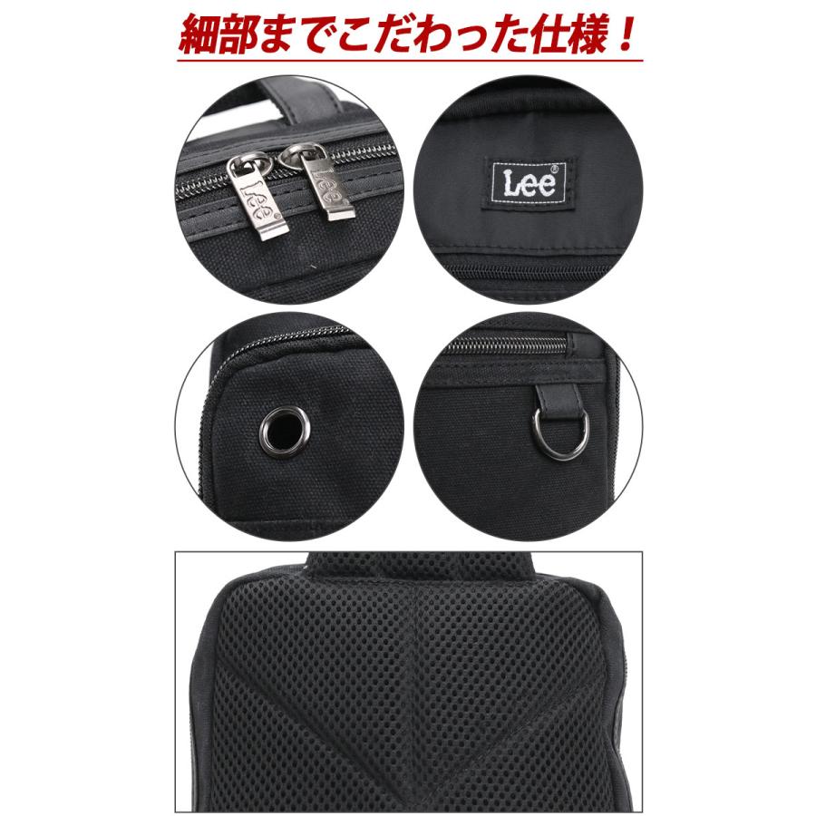 Lee リー ボディバッグ メンズ レディース ボディ 斜め掛け 肩掛け ビンテージ風 ワンショルダー A5 320-4033 : バッグ ...