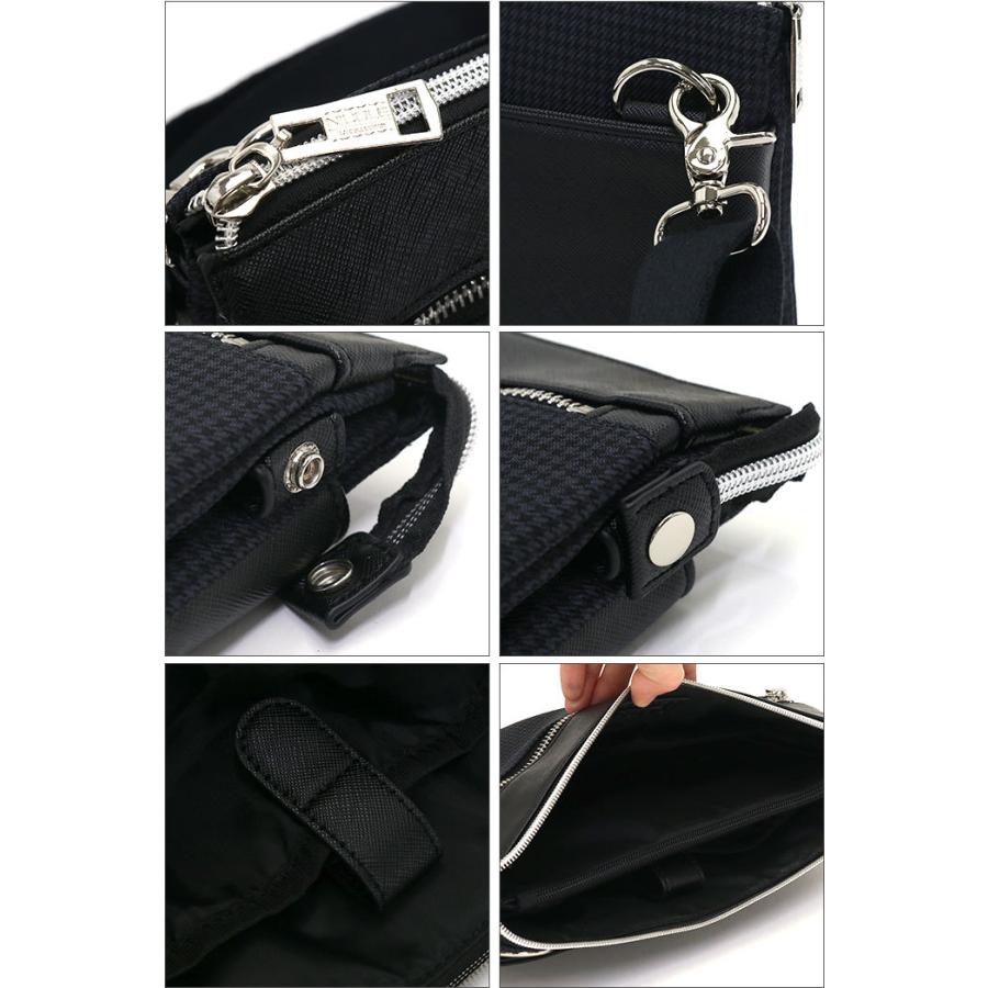 NICOLE（ニコル） メンズ ショルダーバッグ クラッチバッグ クラッチ 正規品 2way クラッチショルダー ななめ掛け : バッグ ...