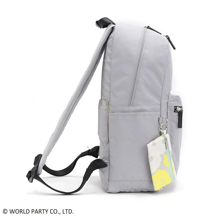 Wpc. リュックサック Patterns ワールドパーティー 1Pリュック レディース デイパック バックパック ポーチ付き 撥水 軽量 花柄 A4 17L Petale ペタル 31027 ...