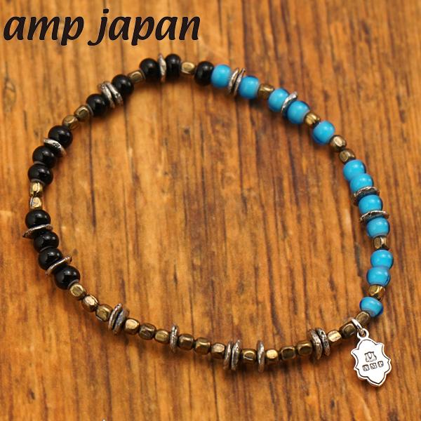 amp japan アンプジャパン トリプルパーツビーズ ブレスレット ブルー 日本製 HYHK-411BL : Bell Mart ヤフー ...