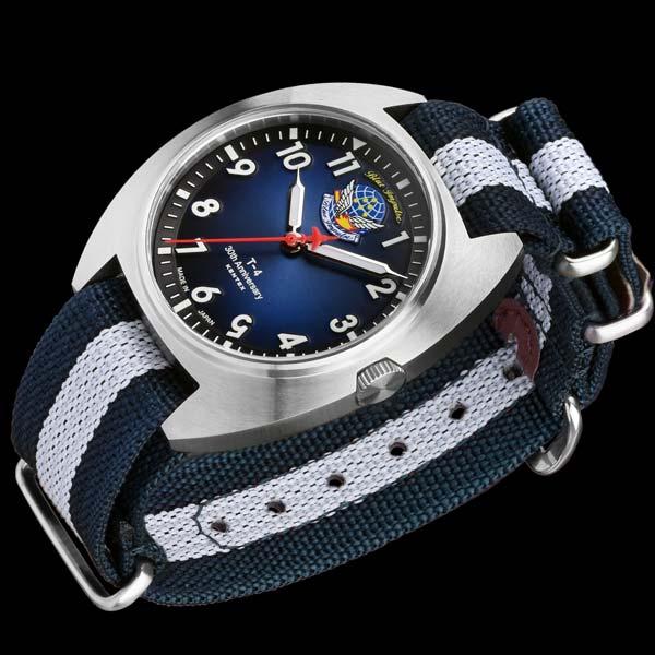 JSDF 【300本限定生産】ケンテックス KENTEX JASDF ブルーインパルス T-4 30周年記念モデル ミリタリーウォッチ メンズ 10気圧防水 NATOベルト クォーツ ...