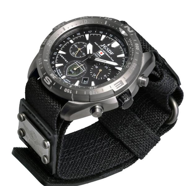 ケンテックス KENTEX JSDFソーラープロ 陸自 第一空挺団モデル 腕時計 クロノグラフ ミリタリーウォッチ 10気圧防水 ベルクロス ...