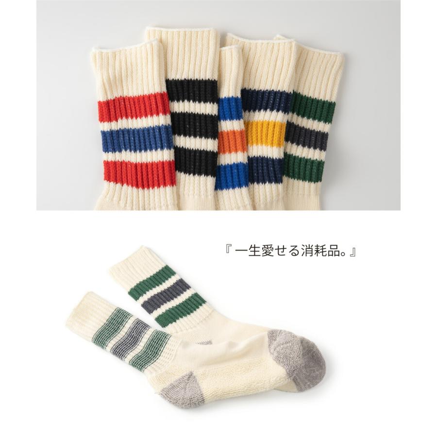 ROTOTO ロトト ソックス 靴下 コーズリブオールドスクールクルーソックス R1255 : 革小物専門店-BELMANI-ベルマニ - 通販 - Yahoo!ショッピング