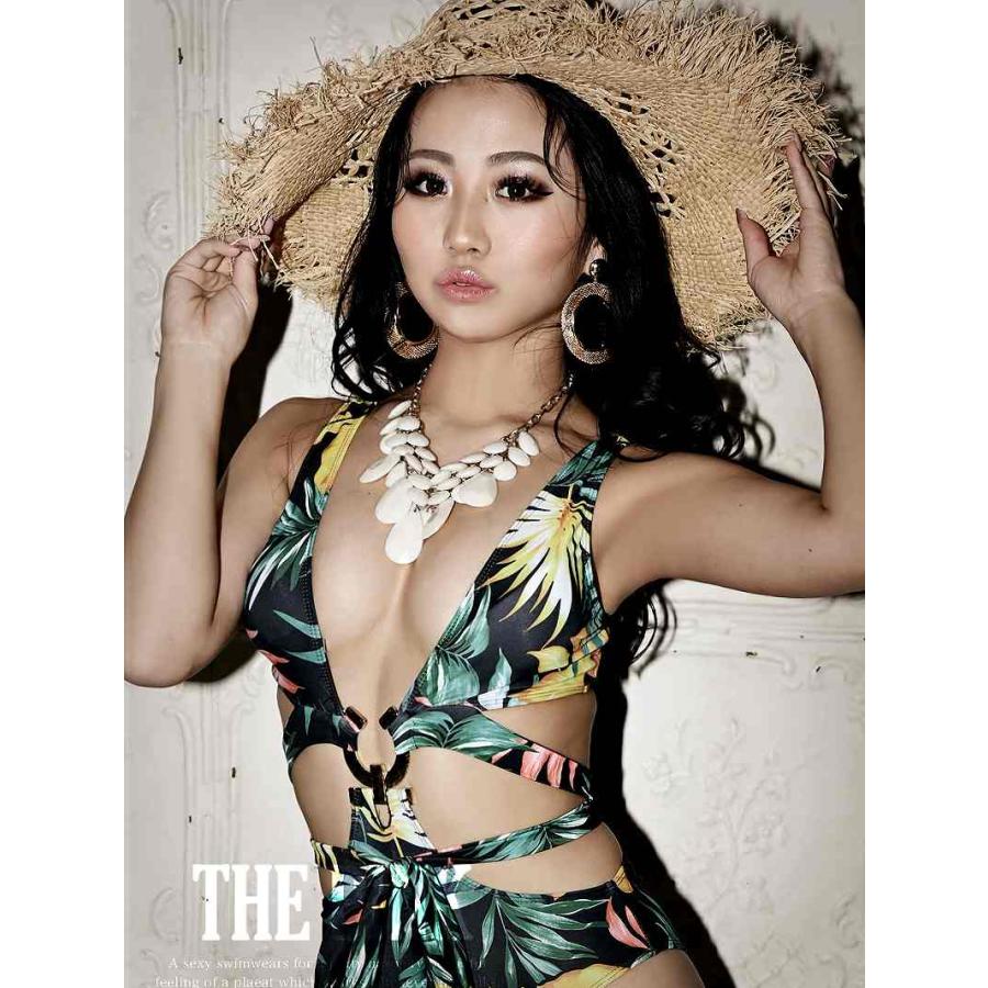 水着 ビキニ レディース 水着 Ryuyu モノキニ ワンピース水着 リーフ柄 エロい : 508582 : Rew-You ヤフー店 - 通販 - Yahoo!ショッピング