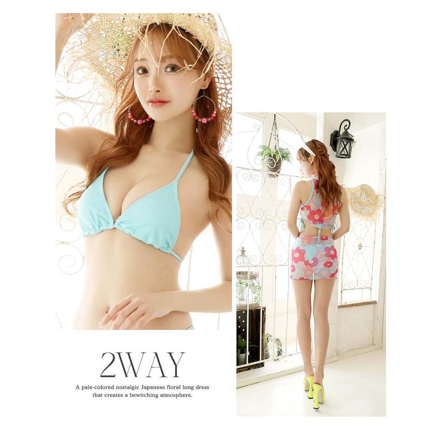 水着 ビキニ レディース レディース水着 セクシー モノキニ エロ キャバ水着 キャバ Ryuyu 花柄 4点セット レトロ : Rew-You ヤフー店 - 通販 - Yahoo!ショッピング