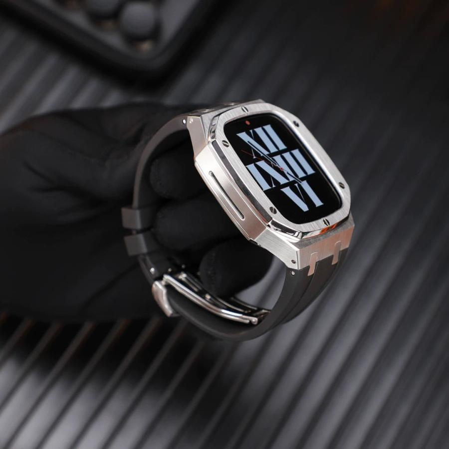 Apple Watch BELTIES ベルティーズ アップルウォッチ バンド ケース一体型 ステンレス 高級 男性 メンズ sol ...