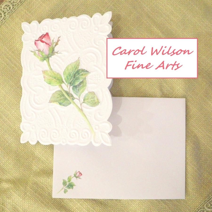 キャロルウィルソン [Carol Wilson] グリーティング カード 単品 NC2053 ローズ : Bene Bene インポート ...