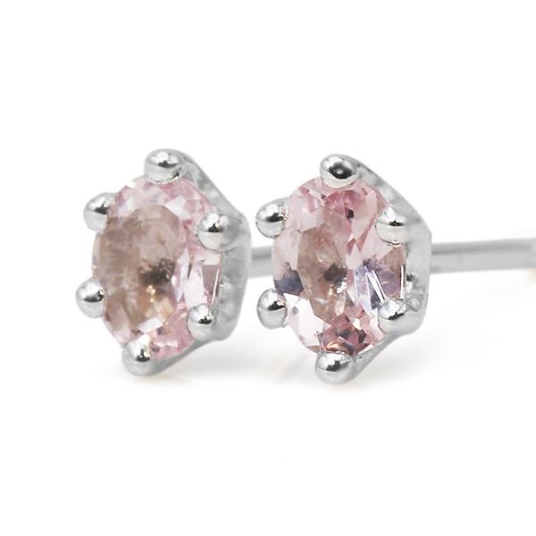 新作先行販売20%OFF モルガナイト オーバル ミルクラウンセッティング ピアス 1ペア 両耳分 PT900 K18 K10対応 8/18迄 ￥23980→￥19184税込 割引対象外 ...