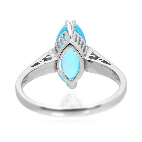 シーブルーカルセドニー カボション リング グラナータ SV925 指輪 PT・K18・K10はお問い合わせ下さい : ジュエリー工房ベーネベーネ - 通販 - Yahoo!ショッピング