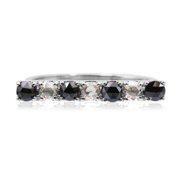 ブラックローズカットダイヤ ローズカットダイヤ リング parade SV925 PT・K18・K10はお問合せください : ジュエリー工房ベーネベーネ - 通販 - Yahoo!ショッピング