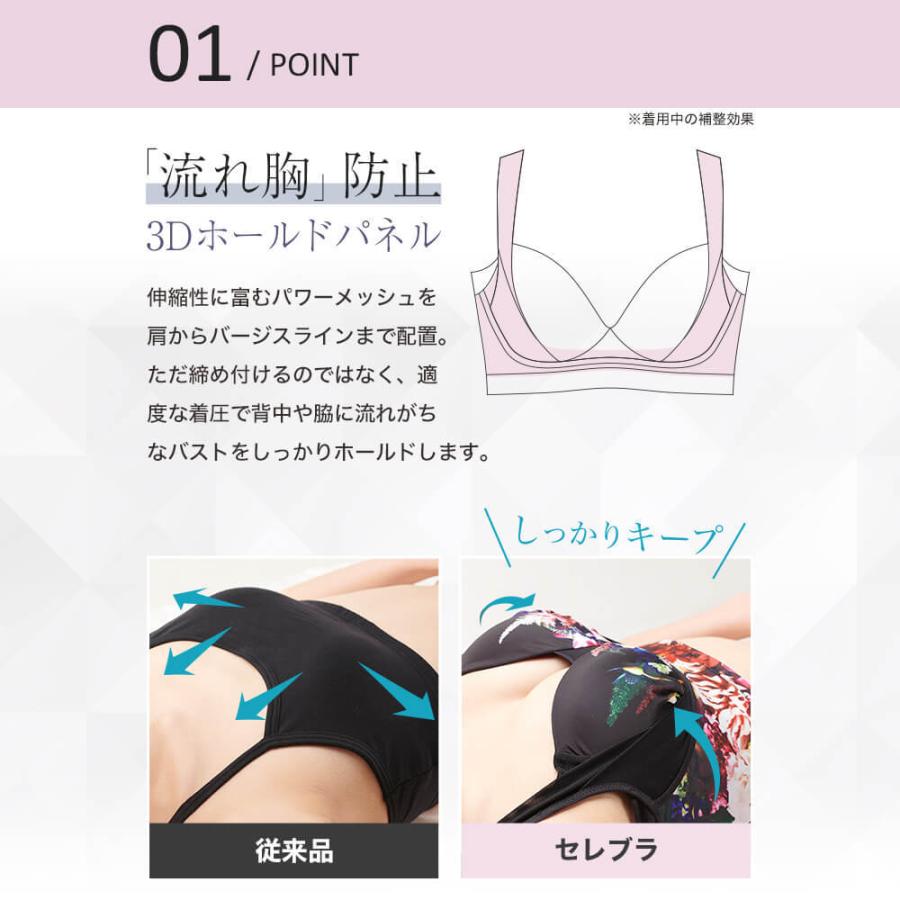 セレブラ ナイトブラ公式 DR METHOD CelleBra 5枚セット 補正下着 ブラジャー 脇肉 送料無料 正規品 ドクターメソッド :DMD-CLB01-5ST:Anynext ...