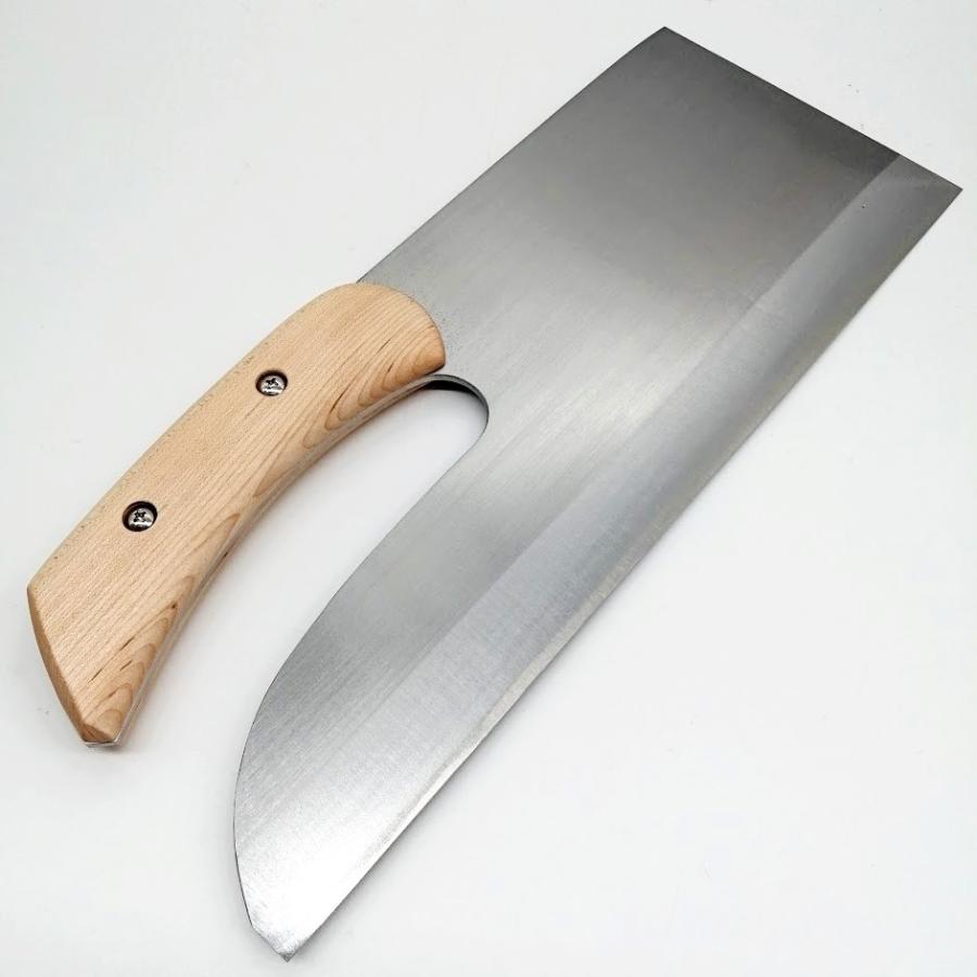 越前数馬作 そば切庖丁 磨 白二鋼 330mm 楓柄 木鞘付 : 弁慶刃物S - 通販 - Yahoo!ショッピング