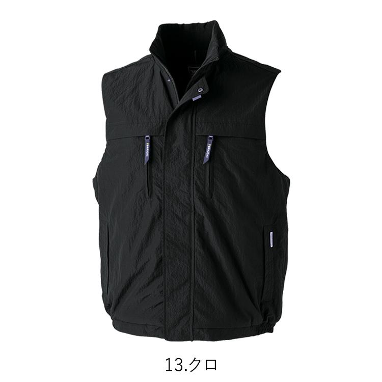 寅壱 トライチ TORAICHI 2590-602 ライト防寒ベスト M-3L 撥水 反射 レギュラーフィット ナイロンリップ ワッシャー加工 軽撥水機能 保温機能 軽量 :2590-602 ...