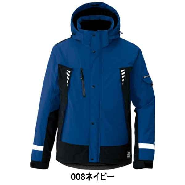 【防寒】【男女兼用】アイトス 防水防寒ジャケット AZ-8876 SS-6L 透湿 防水性 止水ファスナー 反射材 防水 撥水 防風 保温 アウトドア 360°反射 :AZ-8876:弁慶 ...