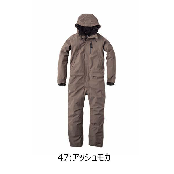 エスケープロダクト GRACE ENGINEER'S GE-590 防風防水防寒ツナギ M-3L マジックテープ コイルファスナー 脇下エアダクト 腰割れ部 裏キルティング 作業服 : 弁慶 ...