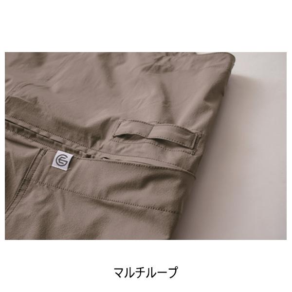 エスケープロダクト GRACE ENGINEER'S GE-710 ボーダレスデッキパンツ・サマー XS-XL ヒップオープンファスナー 膝裏メッシュ プラスチック製バックル 作業服 : 弁慶 ...