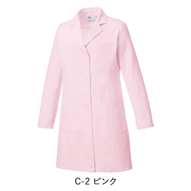 【ミズノ・MIZUNO】チトセ ミズノ MIZUNO MZ-0175 ドクターコート（女性用） S〜3L スクラブ 医療 診察 ドクターコート 介護 看護 白衣 ナース : 弁慶オンライン ...