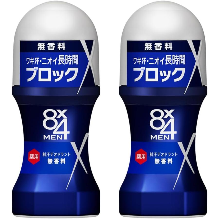 8×4 MEN エイトフォーメン 8x4メン ロールオン 無香料 60ml×2個セット デオドラント 男性用 メンズ : BENKENヤフーショップ - 通販 - Yahoo!ショッピング