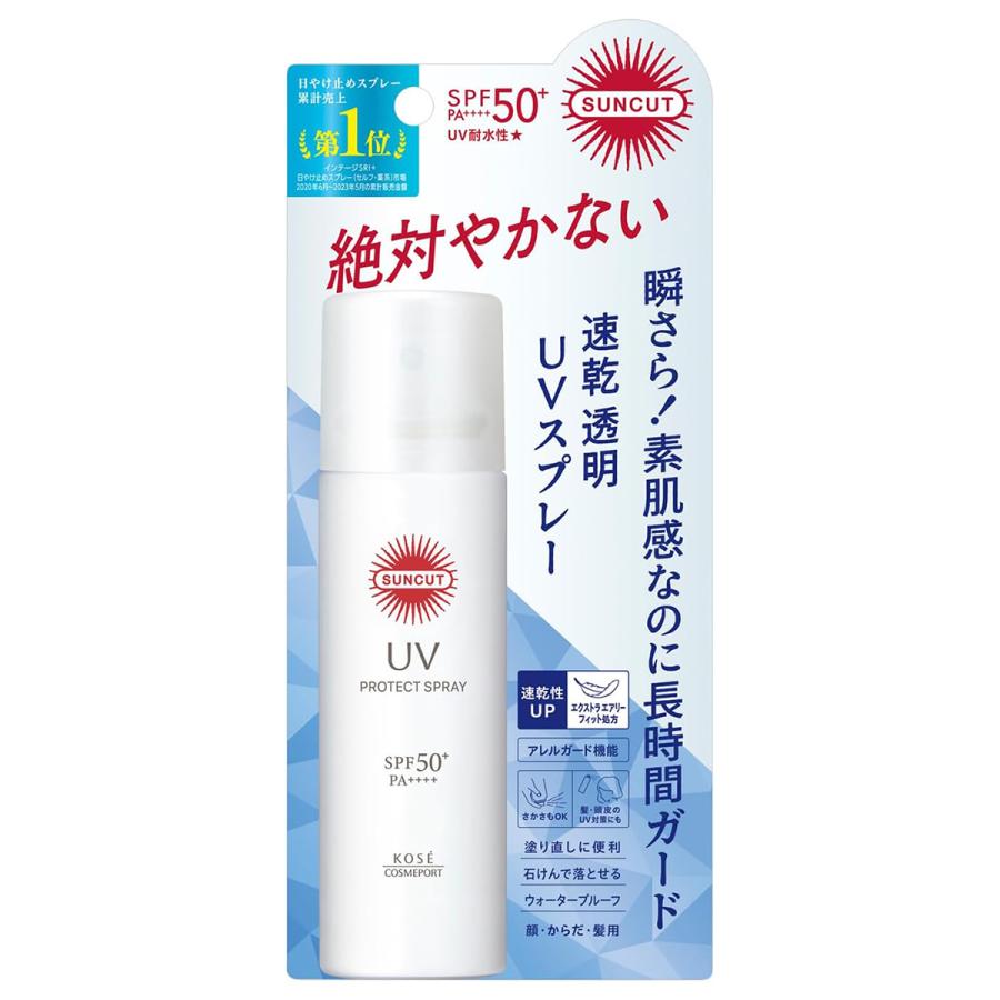 サンカットR プロテクトUV スプレー 60g : at-4971710577204 : くすりの勉強堂 アネックス - 通販 - Yahoo!ショッピング
