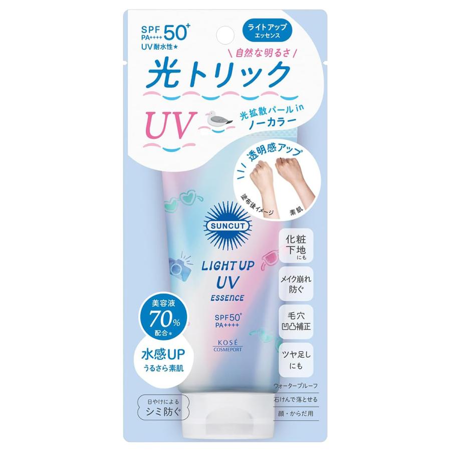 SUNCUT サンカットR ライトアップUV エッセンス 80g : くすりの勉強堂 アネックス - 通販 - Yahoo!ショッピング