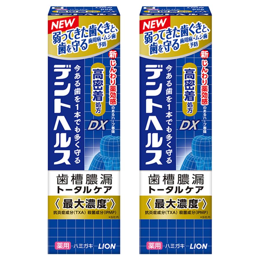 デントヘルス 薬用ハミガキ DX 85g×2個セット メール便送料無料 : くすりの勉強堂 アネックス - 通販 - Yahoo!ショッピング