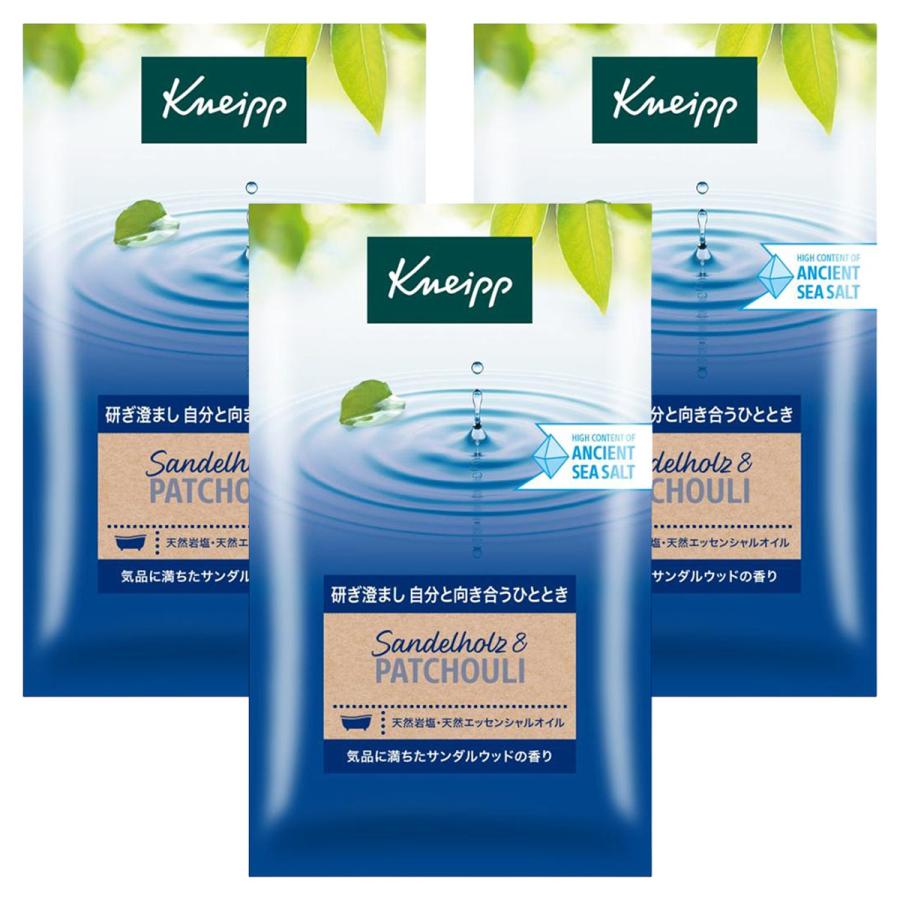 KNEIPP クナイプ バスソルト サンダルウッドの香り 50g×3個セット メール便送料無料 : くすりの勉強堂 アネックス - 通販 - Yahoo!ショッピング