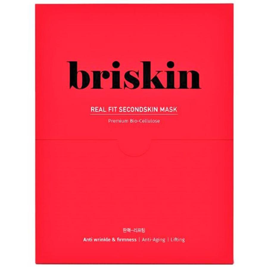 briskin ブリスキン リアルフィット セカンドスキン マスク テンションフレックス 10枚入 : くすりの勉強堂 アネックス - 通販 ...