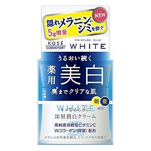 KOSE モイスチュアマイルド ホワイト クリーム b 55g : くすりの勉強堂 アネックス - 通販 - Yahoo!ショッピング