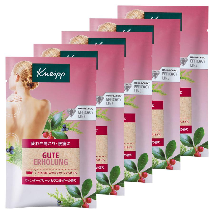 KNEIPP クナイプ バスソルト グーテエアホールング ウィンターグリーン＆ワコルダーの香り 50g×5個セット メール便送料無料 : くすりの勉強堂 アネックス - 通販 - Yahoo ...