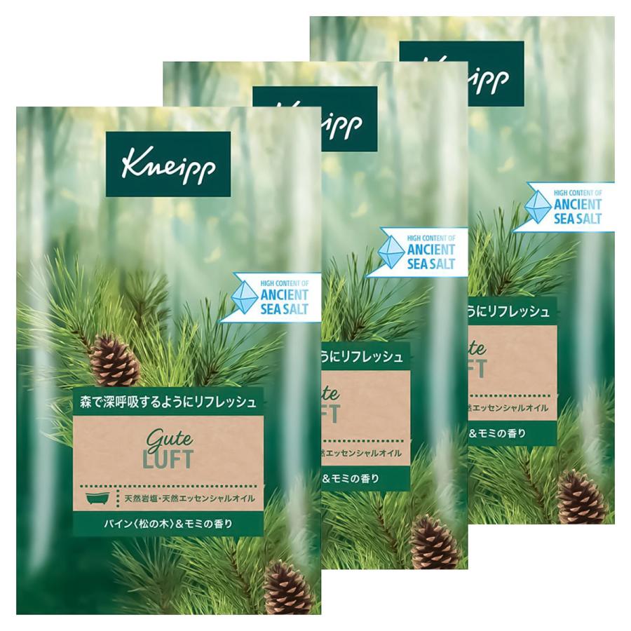 KNEIPP クナイプ バスソルト グーテルフト パイン(松の木)＆モミの香り 50g×3個セット メール便送料無料 : くすりの勉強堂 アネックス - 通販 - Yahoo!ショッピング