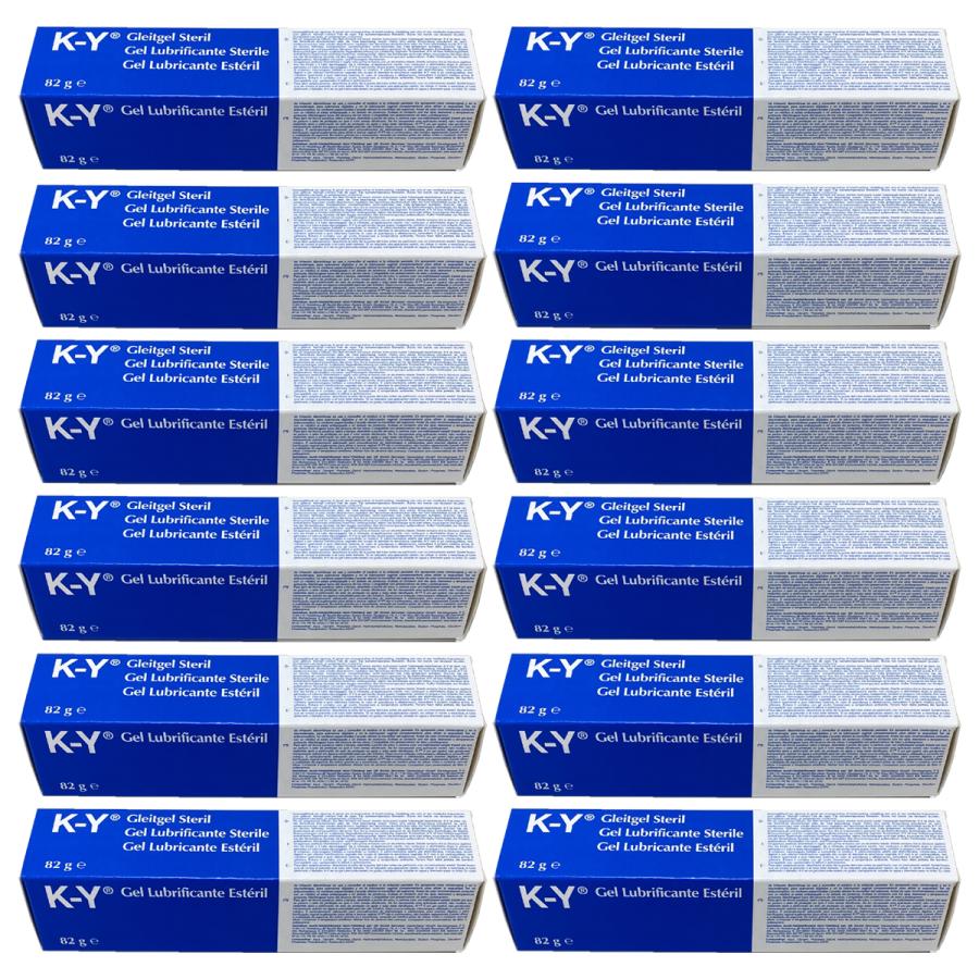 K-Y ルブリケーティングゼリー 82g×12本セット : くすりの勉強堂 - 通販 - Yahoo!ショッピング