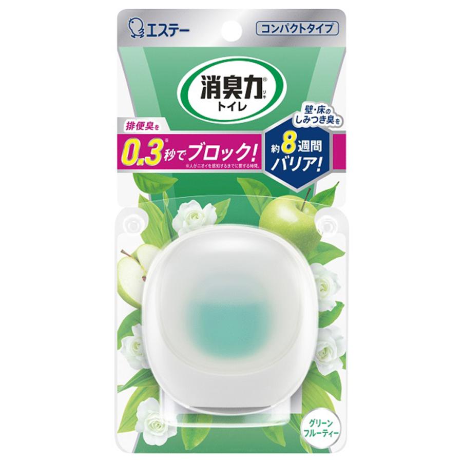 消臭力 コンパクト トイレ用 本体 グリーンフルーティ 6ml : くすりの勉強堂 - 通販 - Yahoo!ショッピング