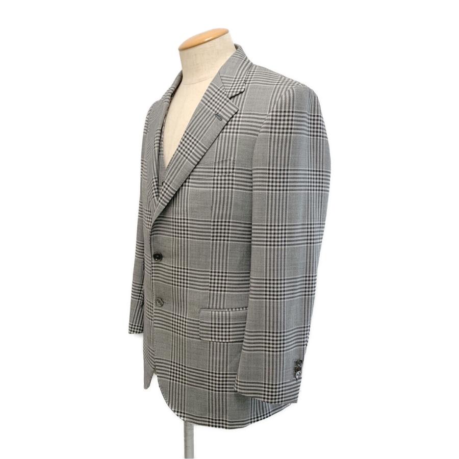 Cento trenta チェントトレンタ スーツ スリーピース Cloth Ermenegildo Zegna チェック : ブランド ...