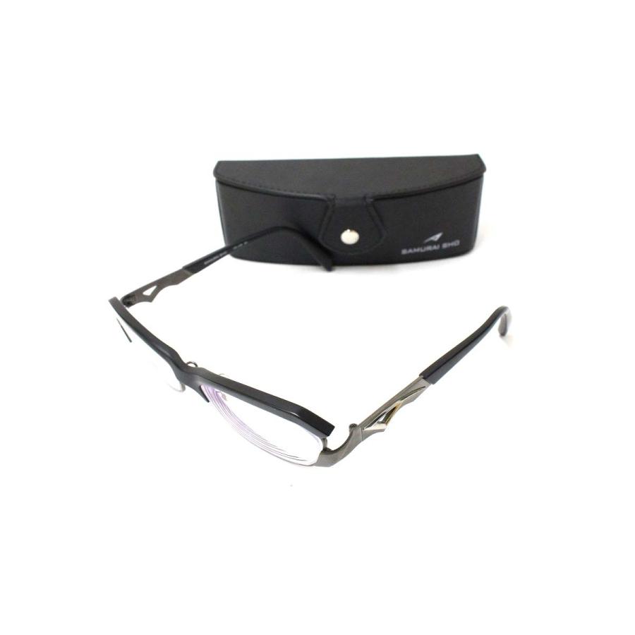 SAMURAI SHO サムライショウ メガネ SS-J228 col.3 59mm グレー 日本製