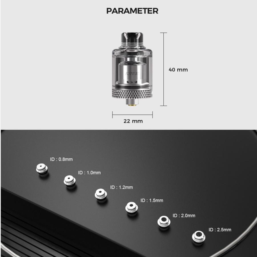 GAS MODS Kree RTA VAPE 電子タバコ : べぷ助 Yahoo!店 - 通販 - Yahoo!ショッピング