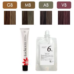 MIAN BEAUTY ルーチェントカラー オキシ 100ml セット 女性用 カラーリング剤 白髪染め サロン専用 ヘアカラー剤 業務用 ...