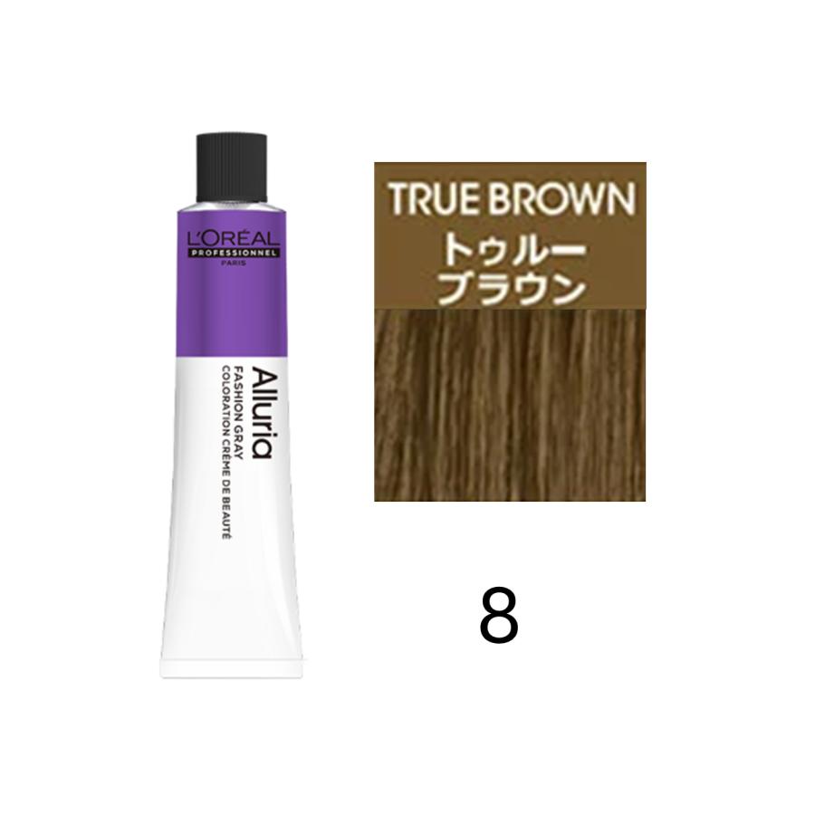 L'OREAL PROFESSIONNEL ロレアル アルーリア 白髪染め トゥルー ブラウン 8 : ベリーズコスメ Yahoo!店 - 通販 - Yahoo!ショッピング