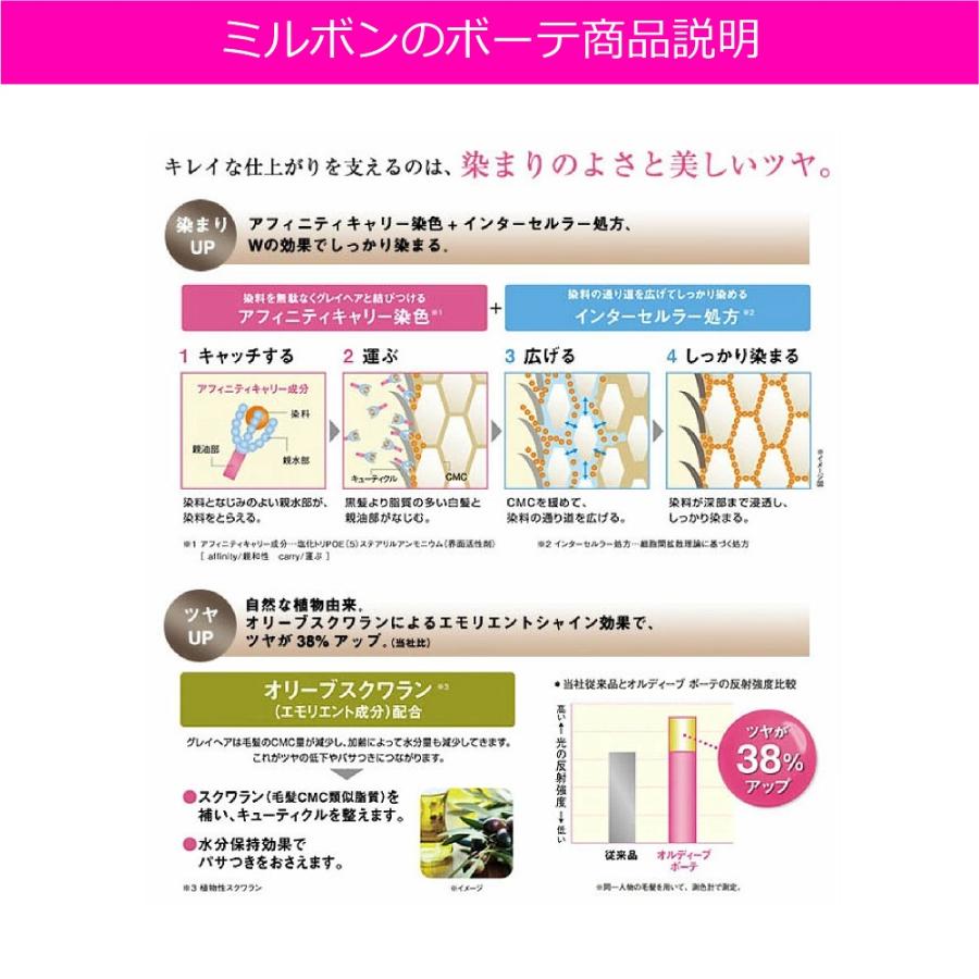 白髪染め ミルボン オルディーブボーテ 80g [ B ] : milbon-ordeve-beaute-check3 : ベリーズコスメ Yahoo!店 - 通販 - Yahoo!ショッピング