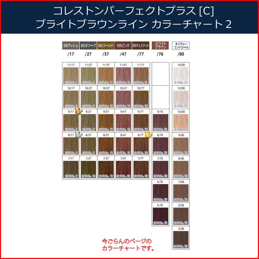 ウエラコレストン パーフェクト plus 1本と100mlオキシのセット カラーチャートCページ : wk-oxset-mu2 : ベリーズコスメ Yahoo!店 - 通販 - Yahoo ...