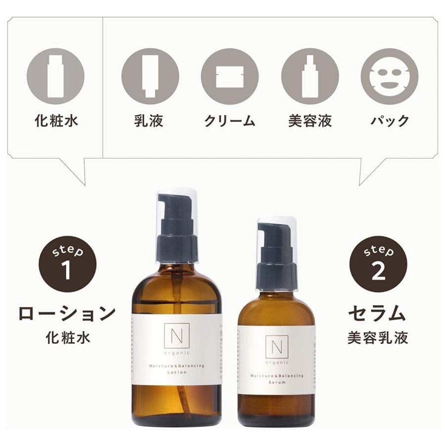 N organic エヌオーガニック ローション 100ml＆セラム 60ml セット : 005 : berryshops - 通販 - Yahoo!ショッピング