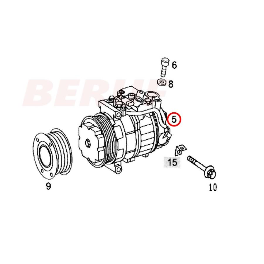 メルセデスベンツ エアコンコンプレッサー BEHR HELLA製 SLクラス R230 SL500 SL55AMGコンプレッサー ...