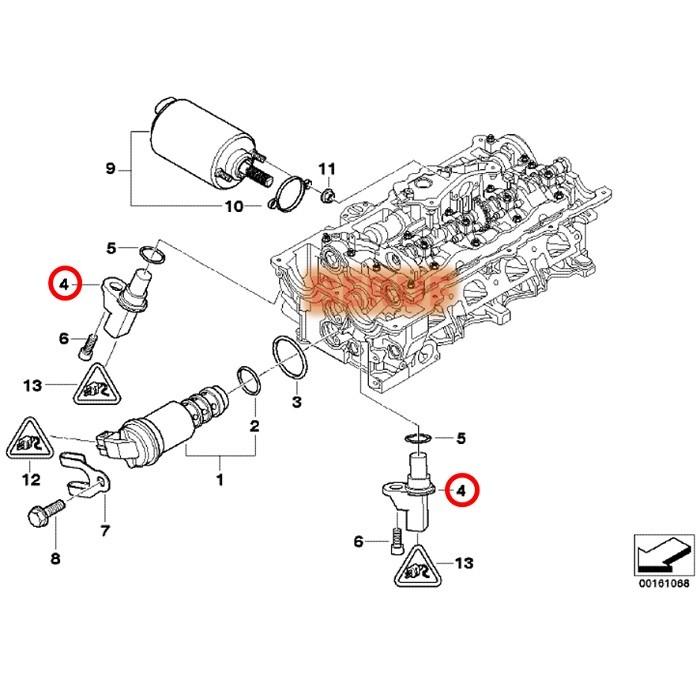 BMW カムシャフトポジションセンサー HELLA製 3シリーズ E90 E91 E92 E93 316i 318i 320i 323i 325i 325xi 328i 330i 330xi ...