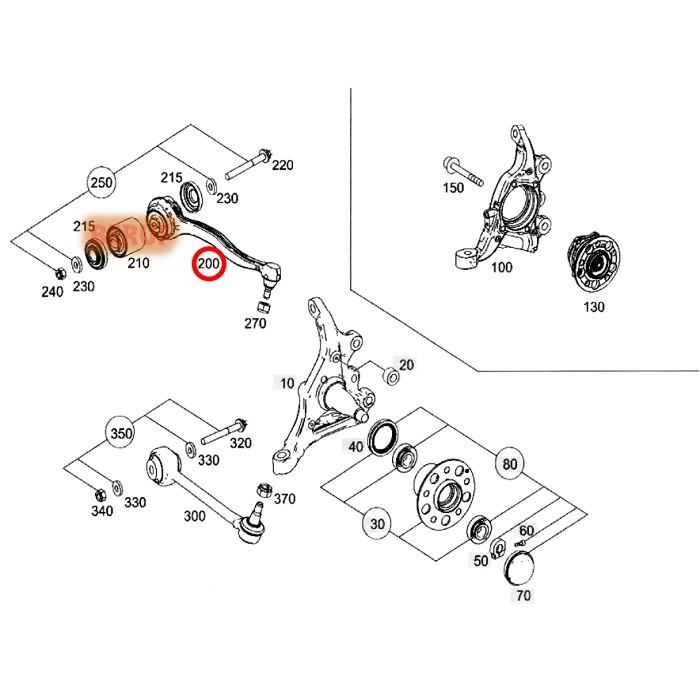 ベンツ ストラットアーム フロント 左側 LEMFORDER製 Eクラス W207 E250 E350 E500 E550 2043304311 : ベルーフ Yahoo!ショッピング店 ...