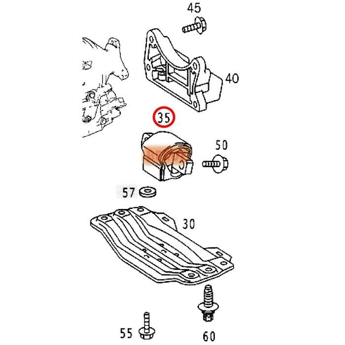 ベンツ ミッションマウント LEMFORDER製 純正OEM Eクラス W211 E230 E240 E250 E280 E300 E320 E320-CDI E500 E550 E55AMG ...