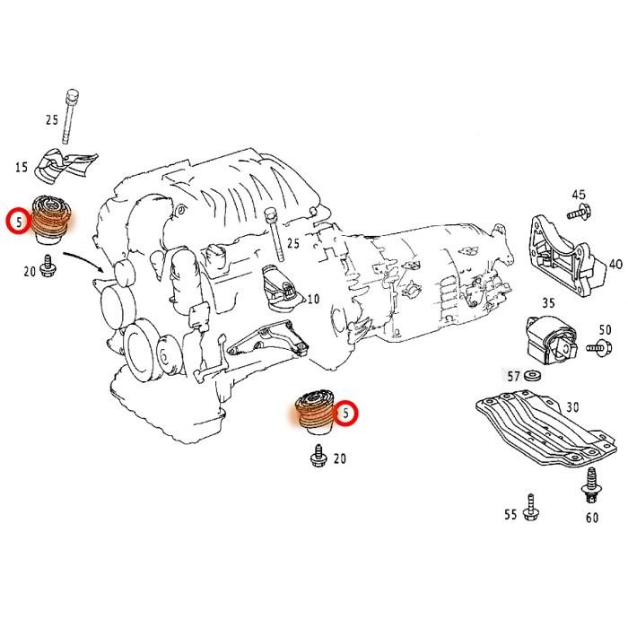 メルセデスベンツ フロント エンジンマウント LEMFORDER製 Eクラス W211 E320CDI E500 E550 2202403317 : ベルーフ Yahoo!ショッピング店 ...