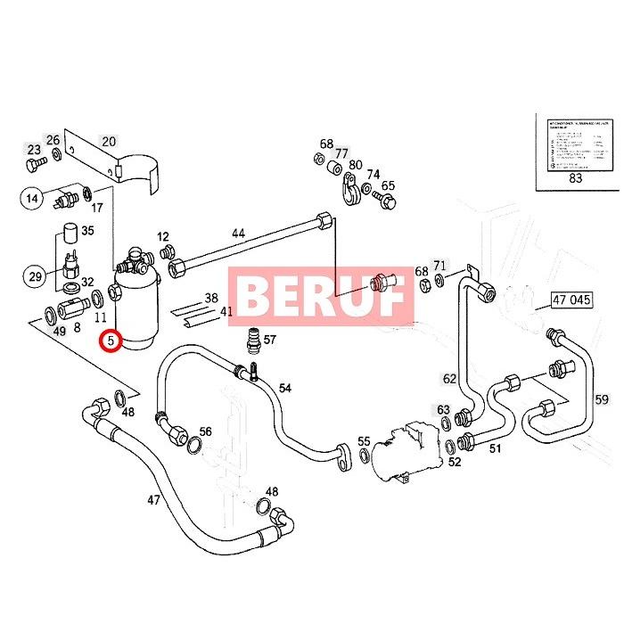 メルセデスベンツ エアコン リキッドタンク Gクラス W463 300GE G300 G320 G500 G550 G55AMG ...