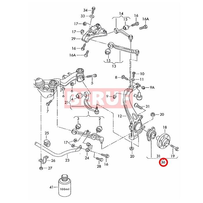 アウディ フロント ホイールハブベアリング FAG製 A4 S4 RS4 8EALT 8EAMBF 8EASNF 8EAUKF 8EBBKF 8EBDV 8EBFB 8EBGBF 8EBNSF ...